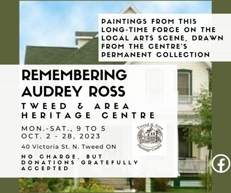 Audrey Ross: Tweed's Queen of Watercolour - Tweed and Area Arts Council