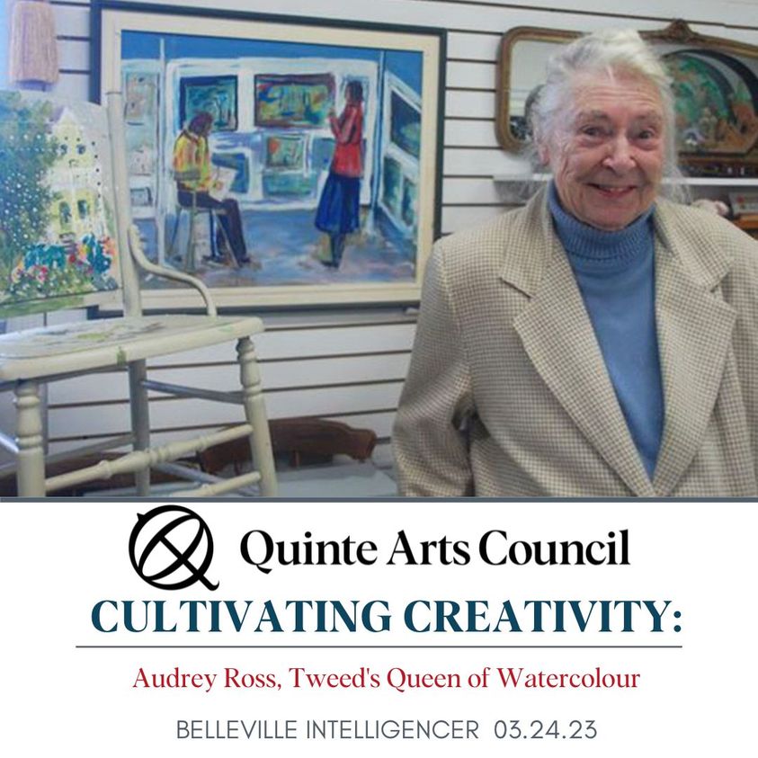 Audrey Ross: Tweed's Queen of Watercolour - Tweed and Area Arts Council