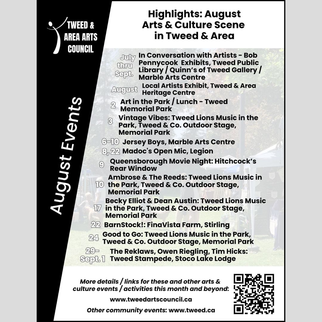Highlights: August Arts & Culture Scene in Tweed - Tweed and Area Arts ...