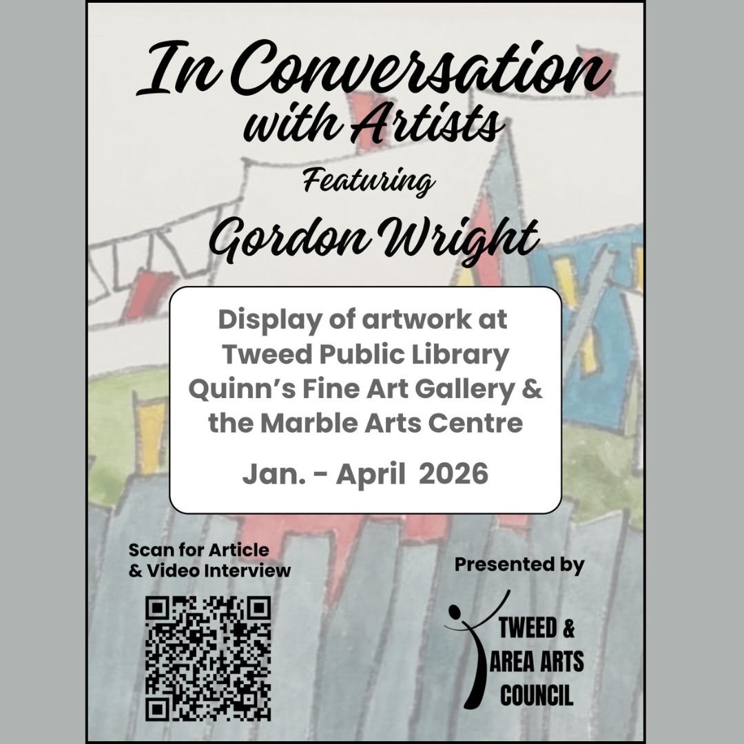 'In Conversation with Artists': Gordon Wright - Tweed and Area Arts Council